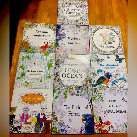 Art | 1 Adult Coloring Books Bundle Lot | Poshmark